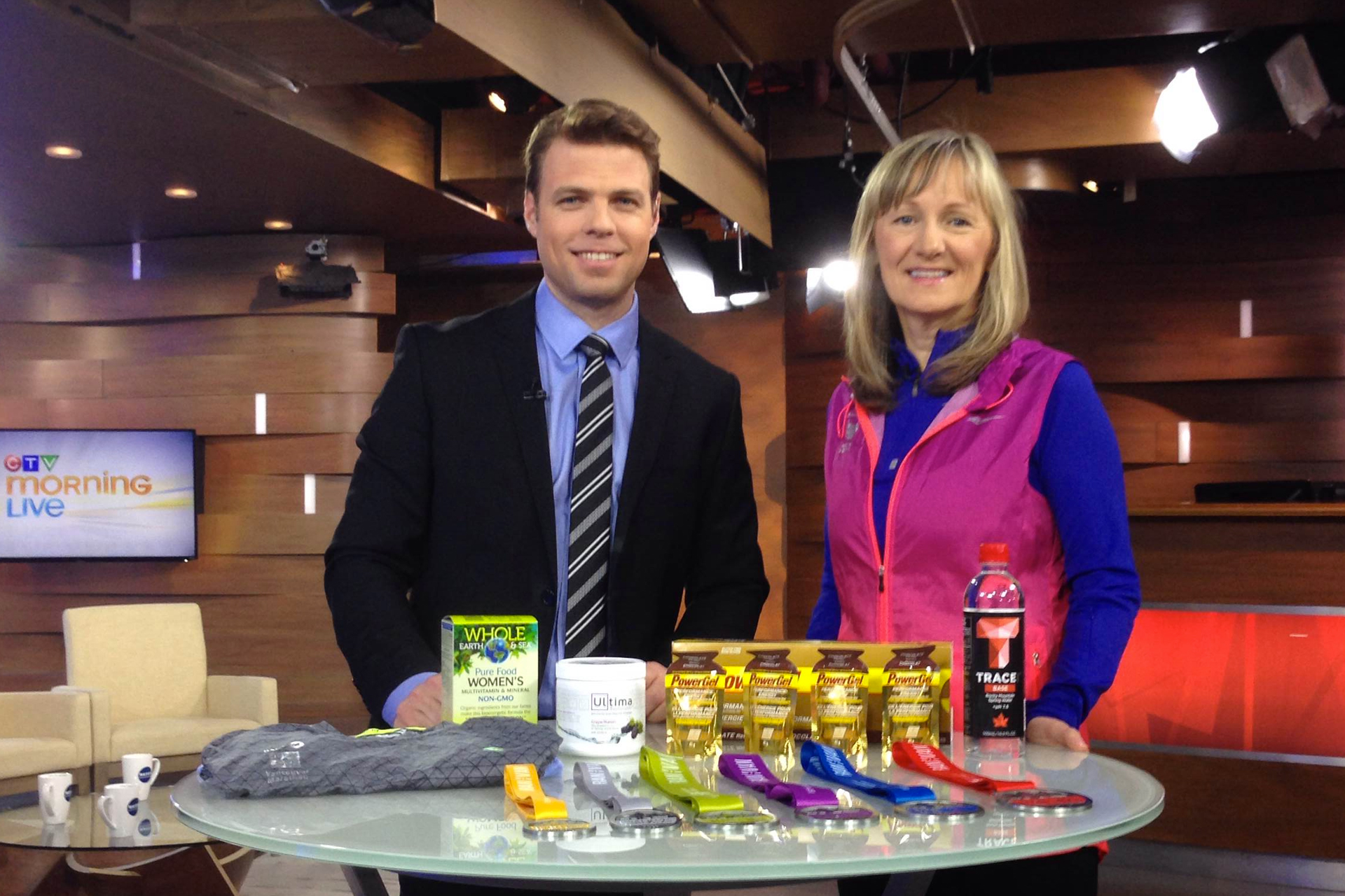 Medals Revealed at CTV Morning Live | BMO Vancouver Marathon