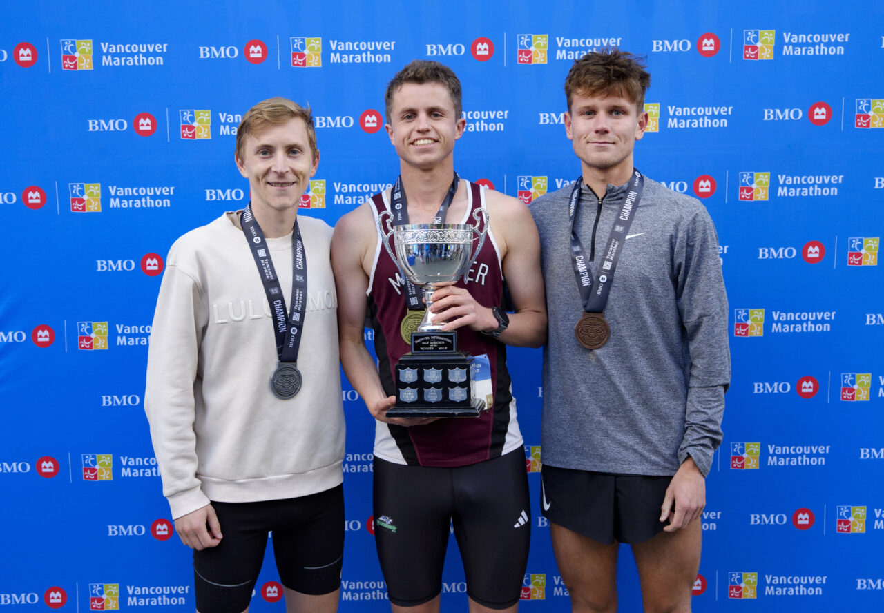 2025 Podium | BMO Vancouver Marathon